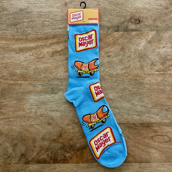 Odd Sox | Underwear & Socks | 52 New Adult Blue Oscar Mayer ...